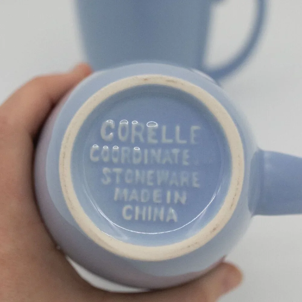 Corelle | Dining | 2 Corelle Coordinates Country Cottage Light Blue ...